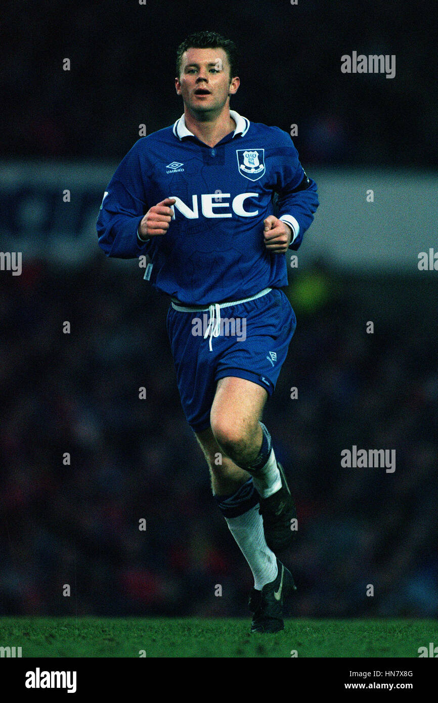 GRAHAM STUART EVERTON FC 24 January 1994 Stock Photo - Alamy