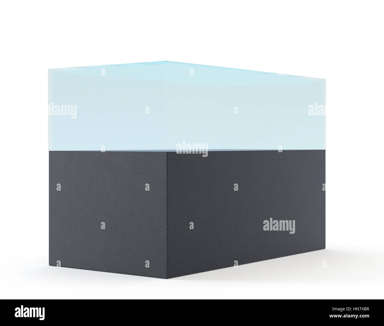 Glass cube wall Cut Out Stock Images & Pictures - Alamy