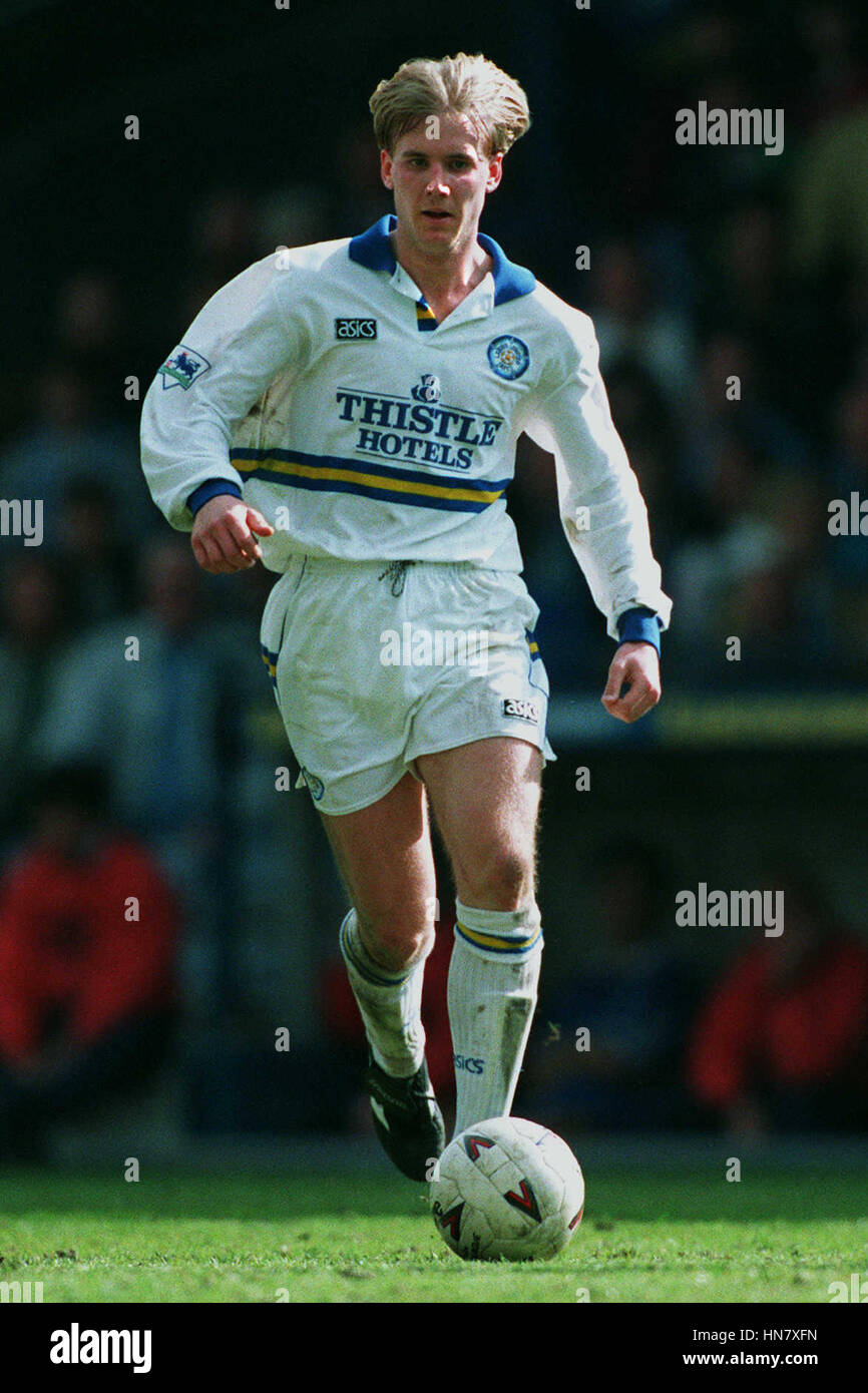 KEVIN SHARP . LEEDS UNITED FC 03 May 1994 Stock Photo - Alamy