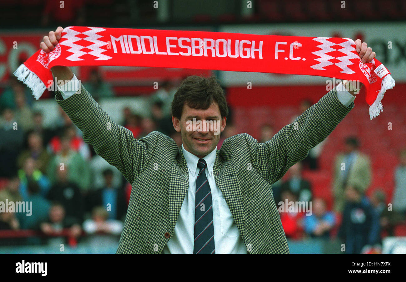 BRYAN ROBSON MIDDLESBROUGH FC 23 May 1994 Stock Photo - Alamy