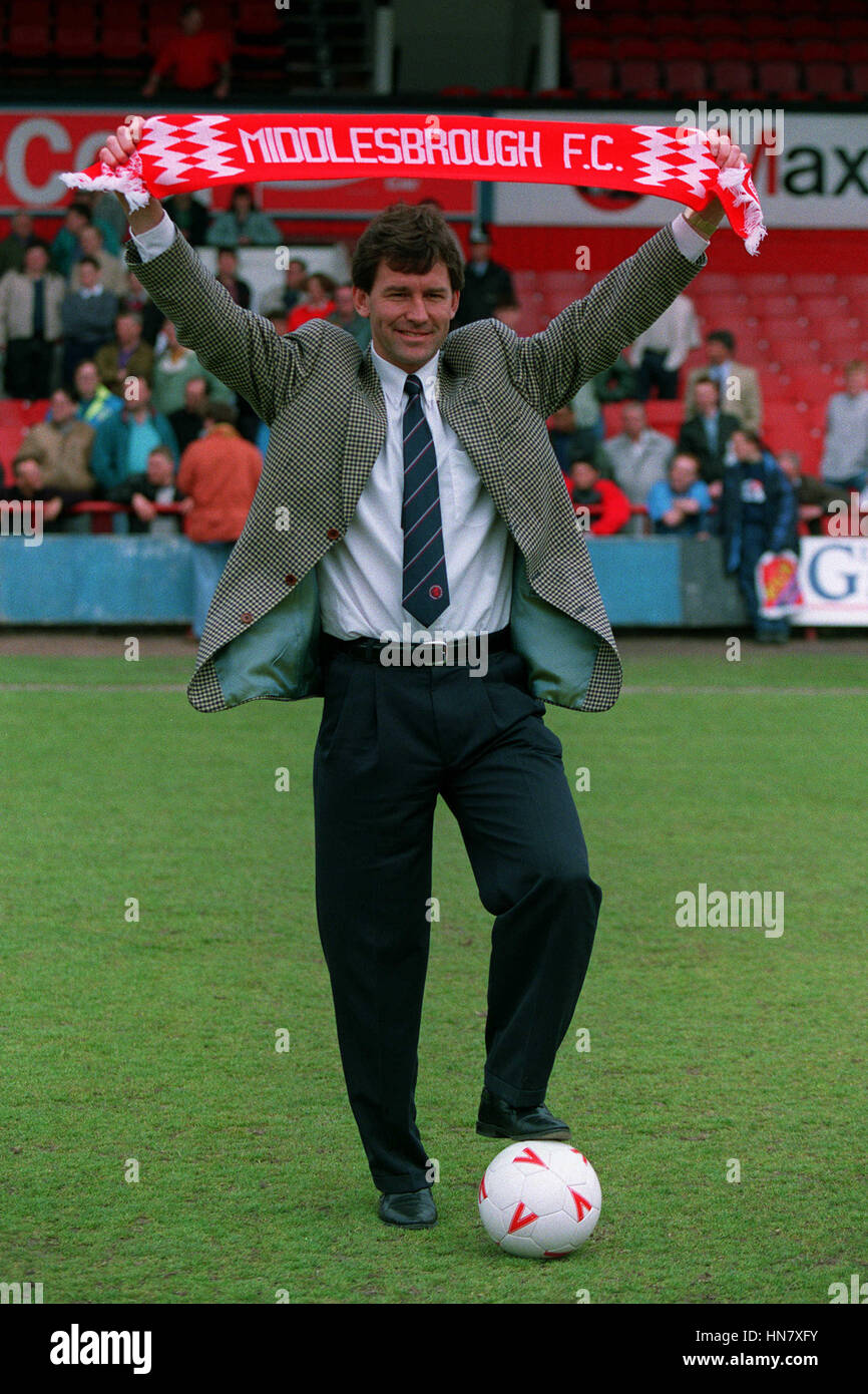 BRYAN ROBSON MIDDLESBROUGH FC 23 May 1994 Stock Photo - Alamy