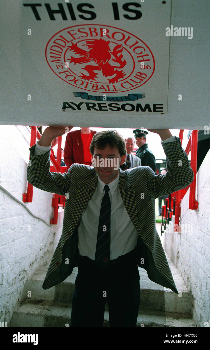 BRYAN ROBSON MIDDLESBROUGH FC 23 May 1994 Stock Photo - Alamy