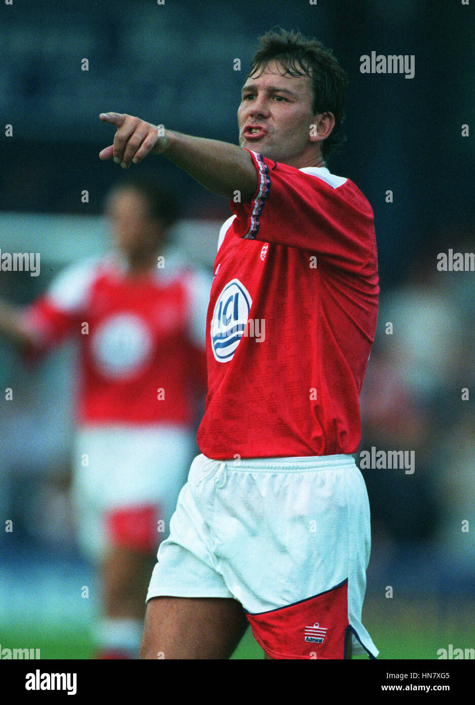 BRYAN ROBSON MIDDLESBROUGH FC 27 July 1994 Stock Photo - Alamy
