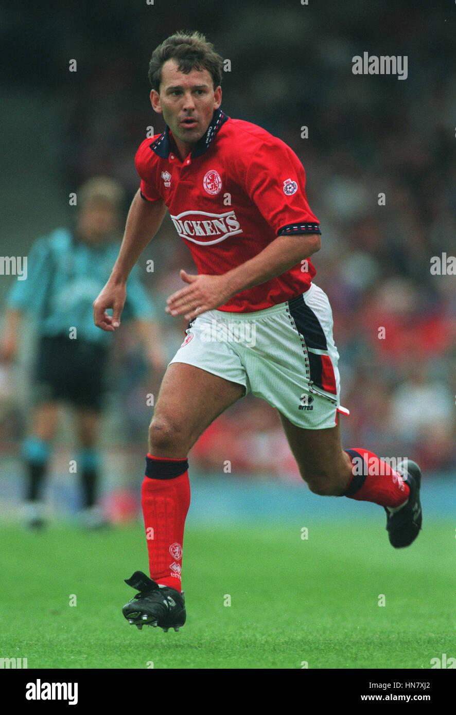 BRYAN ROBSON MIDDLESBROUGH FC 08 August 1994 Stock Photo - Alamy
