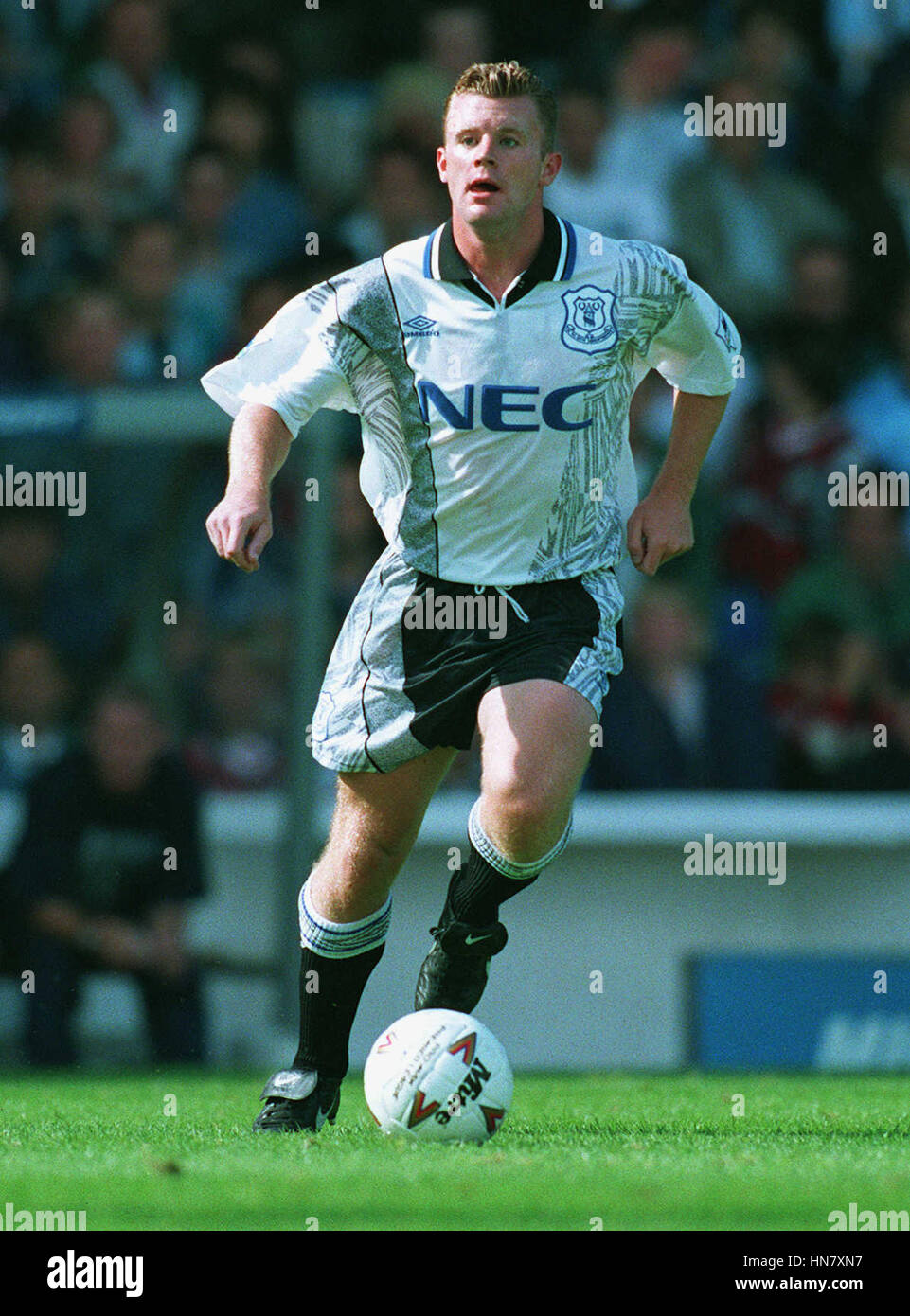 GRAHAM STUART EVERTON FC 30 August 1994 Stock Photo - Alamy