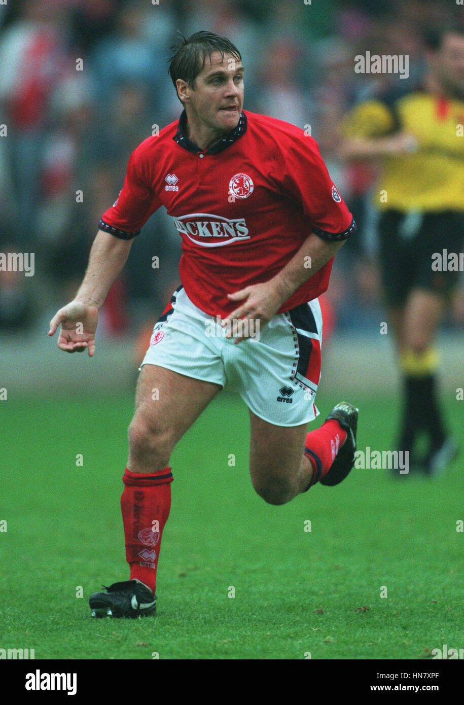 JOHN HENDRIE MIDDLESBROUGH FC 12 September 1994 Stock Photo - Alamy