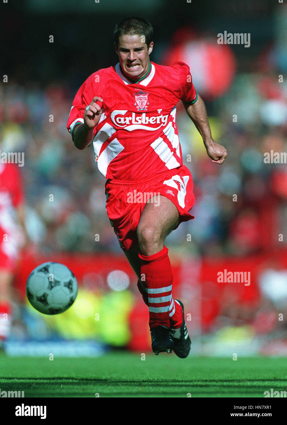 JAMIE REDKNAPP LIVERPOOL FC 12 September 1994 Stock Photo - Alamy