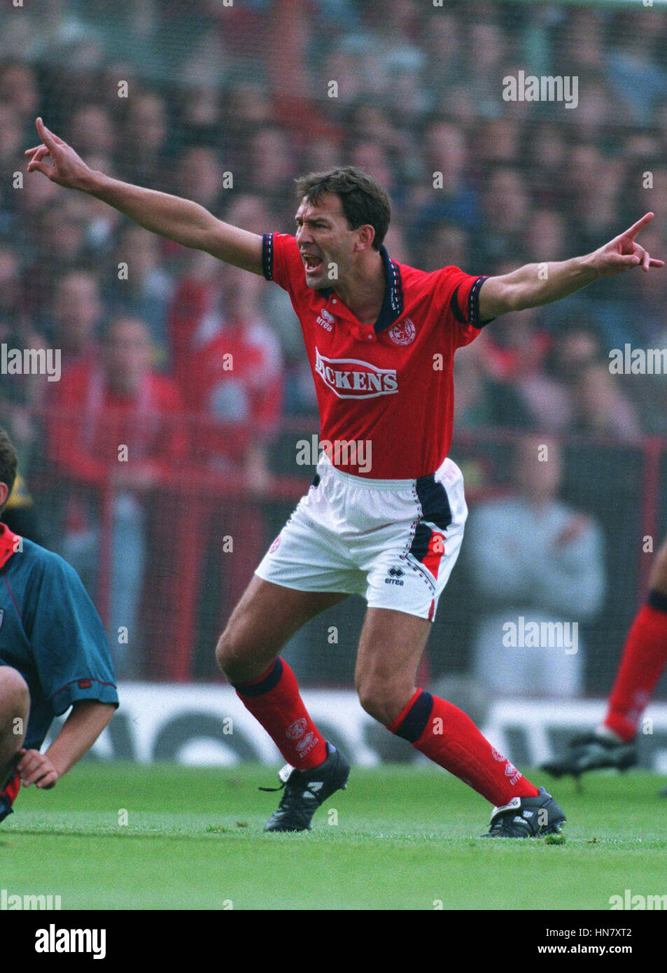 BRYAN ROBSON MIDDLESBROUGH FC 13 September 1994 Stock Photo - Alamy