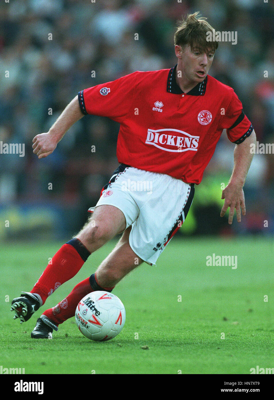 CRAIG HIGNETT MIDDLESBROUGH FC 13 September 1994 Stock Photo - Alamy