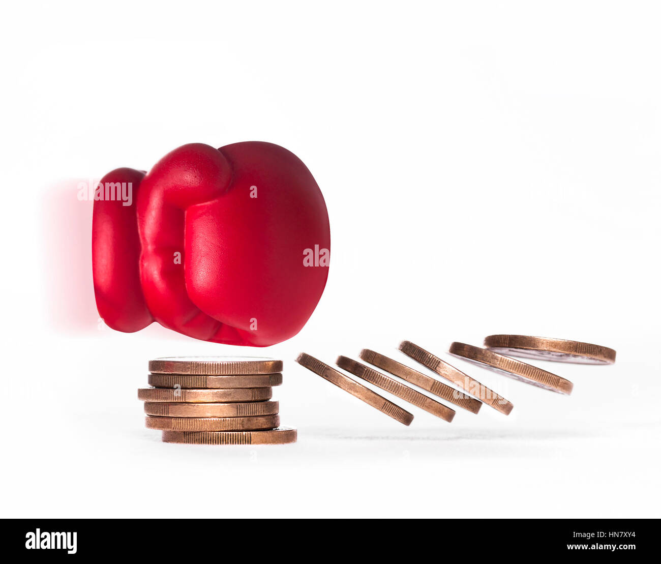 Boxing Glove Money Stock Photos & Boxing Glove Money Stock Images - Alamy