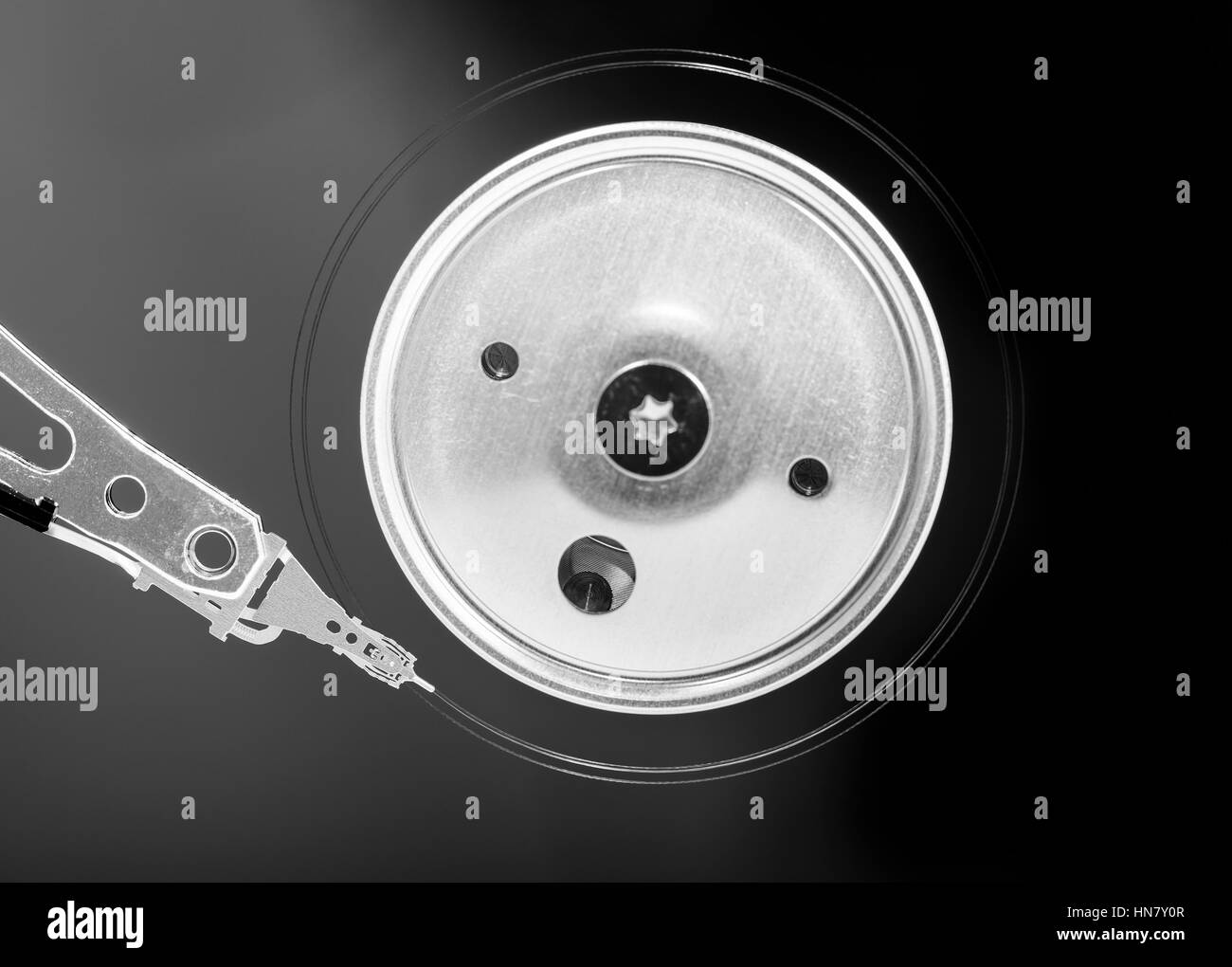 Device with the needle Black and White Stock Photos & Images - Alamy