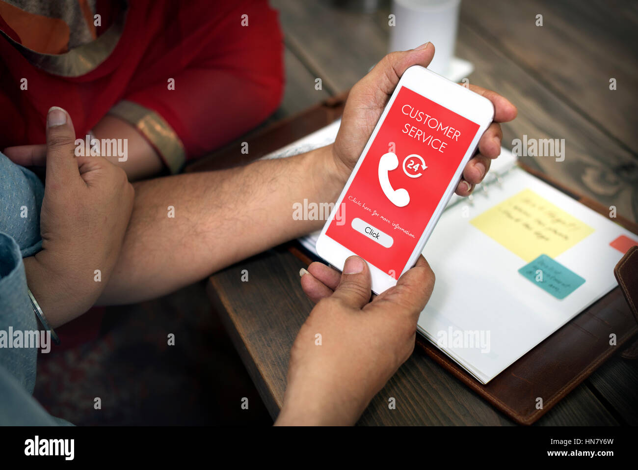 Call Center Service Information Concept Stock Photo - Alamy