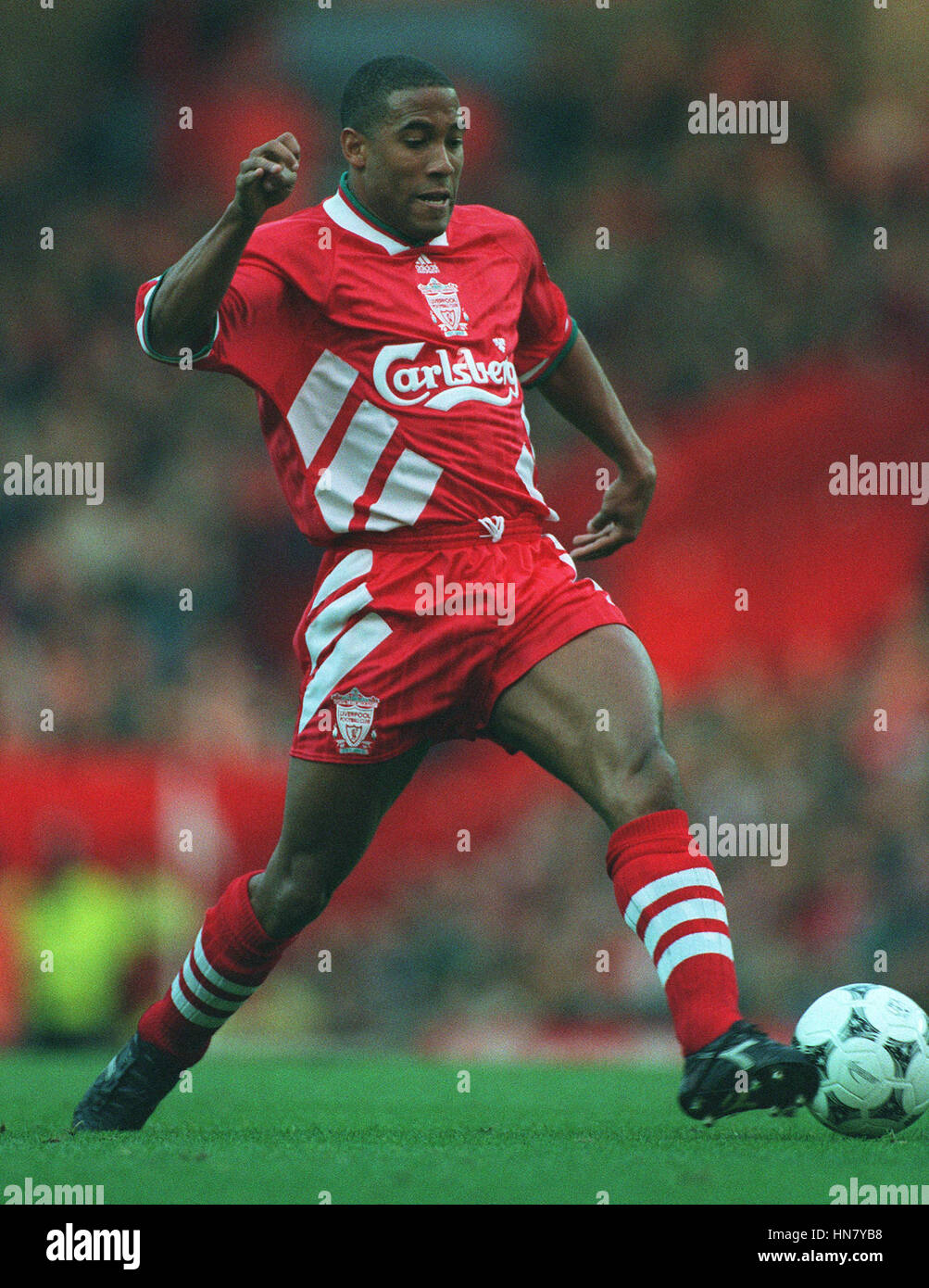 JOHN BARNES LIVERPOOL FC 28 November 1994 Stock Photo - Alamy