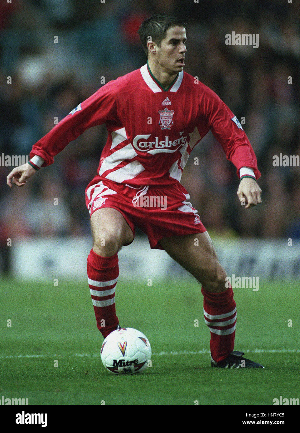 JAMIE REDKNAPP LIVERPOOL FC 06 December 1994 Stock Photo - Alamy