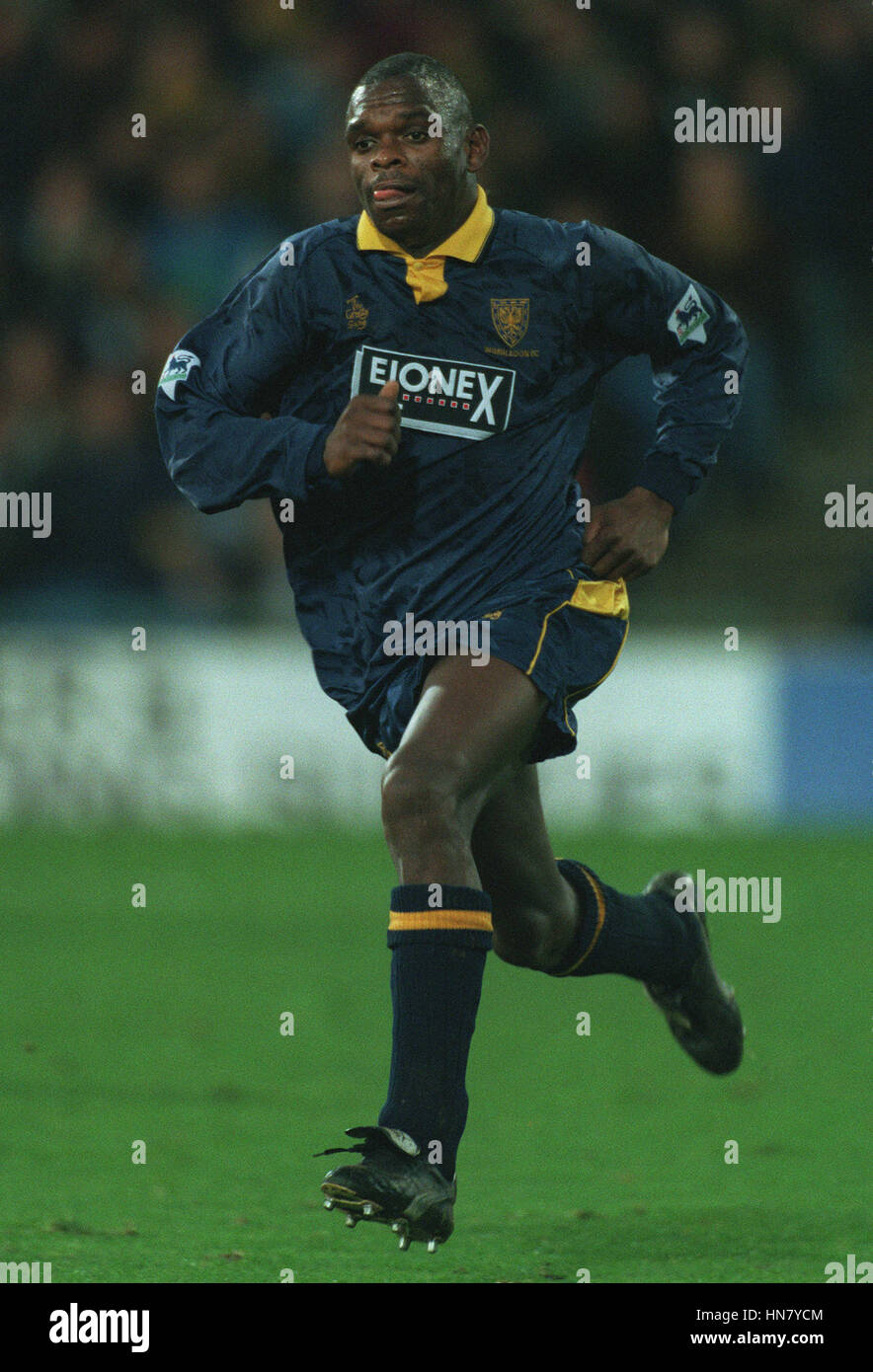 ANDY CLARKE WIMBLEDON FC 08 December 1994 Stock Photo - Alamy