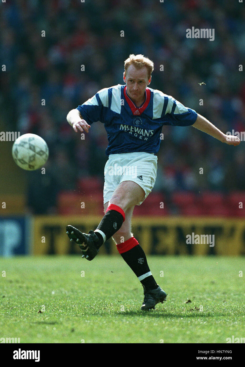 JOHN BROWN GLASGOW RANGERS FC 18 April 1994 Stock Photo - Alamy