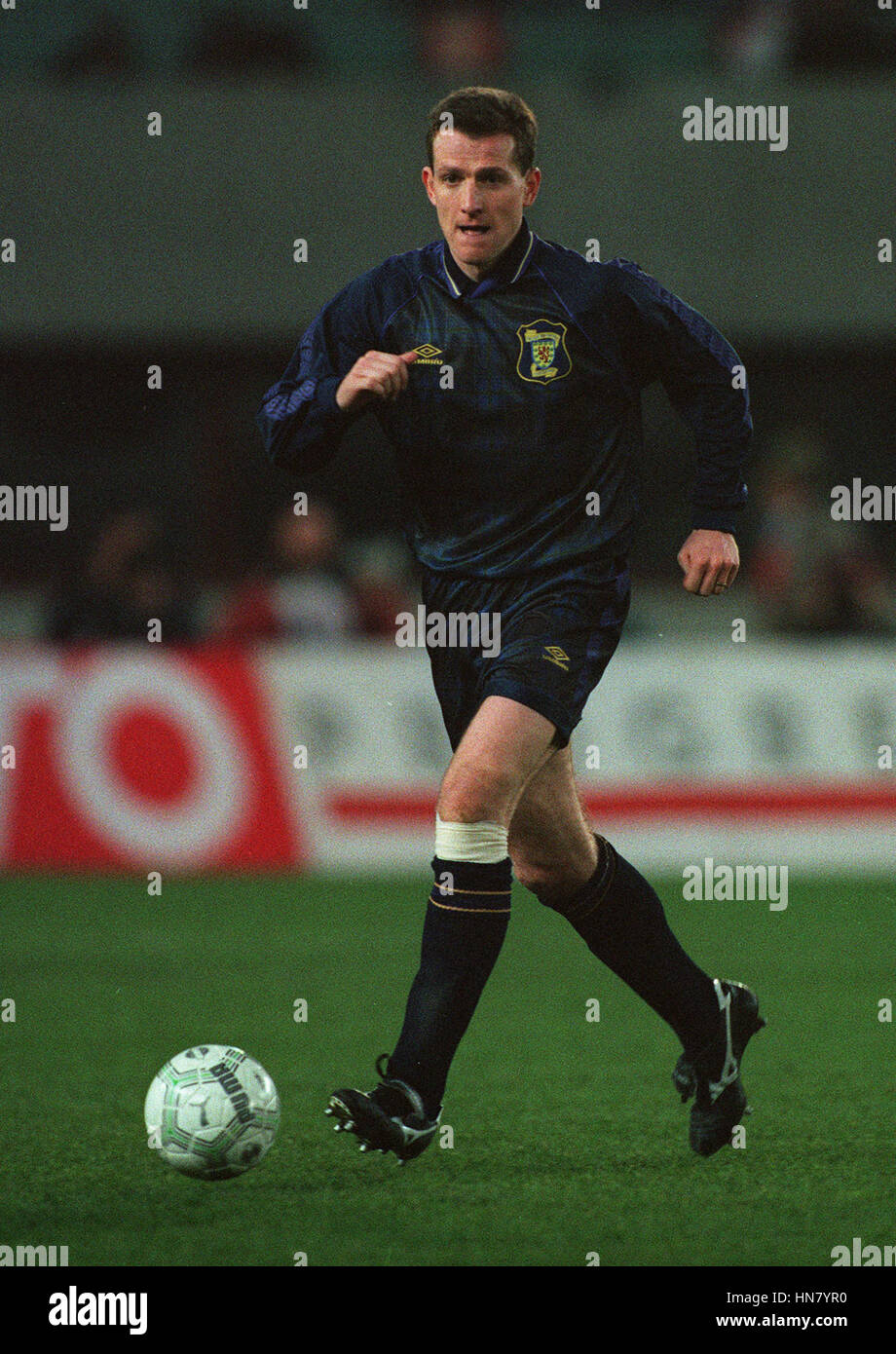 BRIAN IRVINE SCOTLAND & ABERDEEN FC 21 April 1994 Stock Photo - Alamy