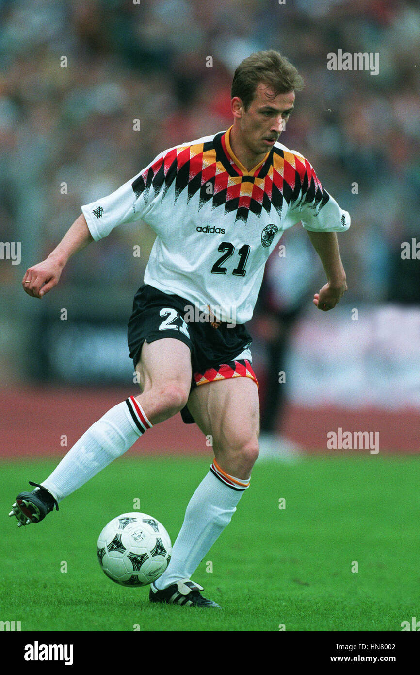 MARIO BASLER GERMANY & SV WERDER BREMEN 07 June 1994 Stock Photo - Alamy