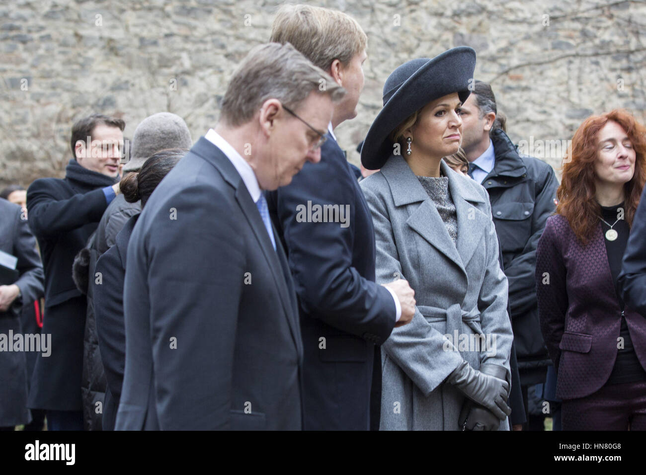 Erfurt, Deutschland. 08th Feb, 2017. King Willem-Alexander and Queen ...