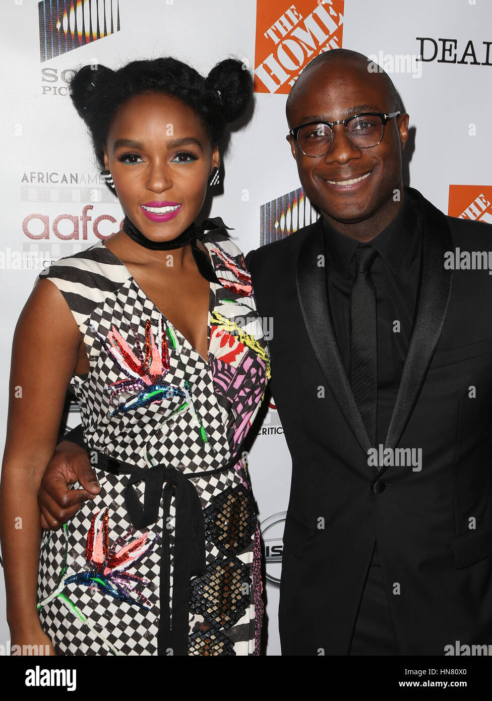Los Angeles, California, USA. 08th Feb, 2017. Janelle Monae, Barry ...