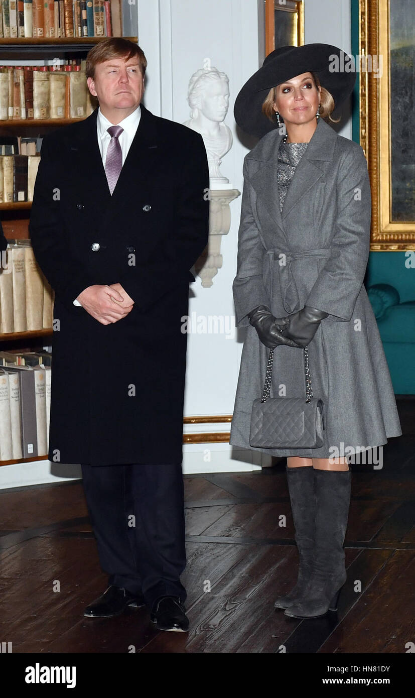 Weimar, Germany. 08th Feb, 2017. King Willem-Alexander and Queen Maxima ...