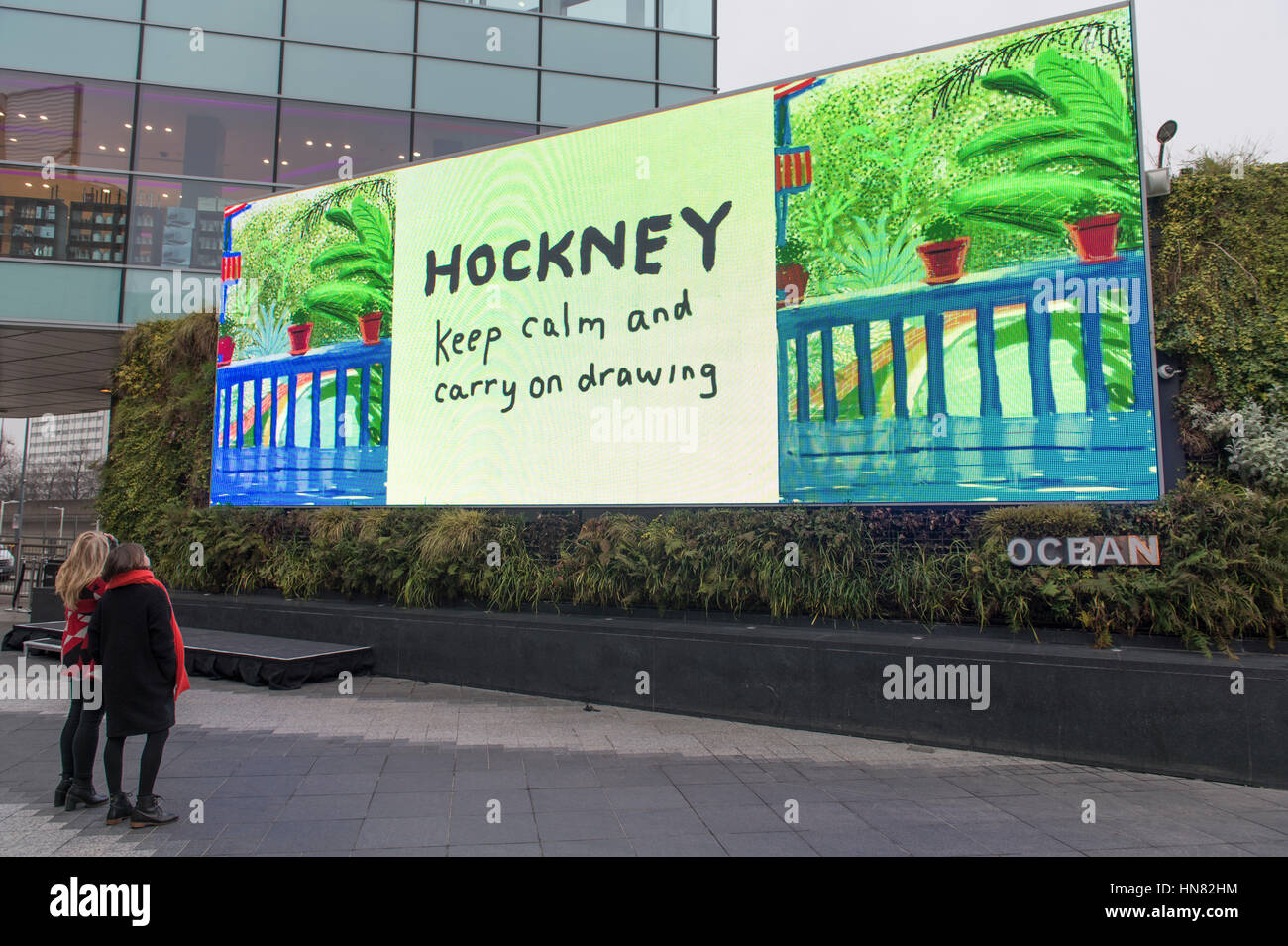David hockney tate 2017 hi-res stock photography and images - Alamy