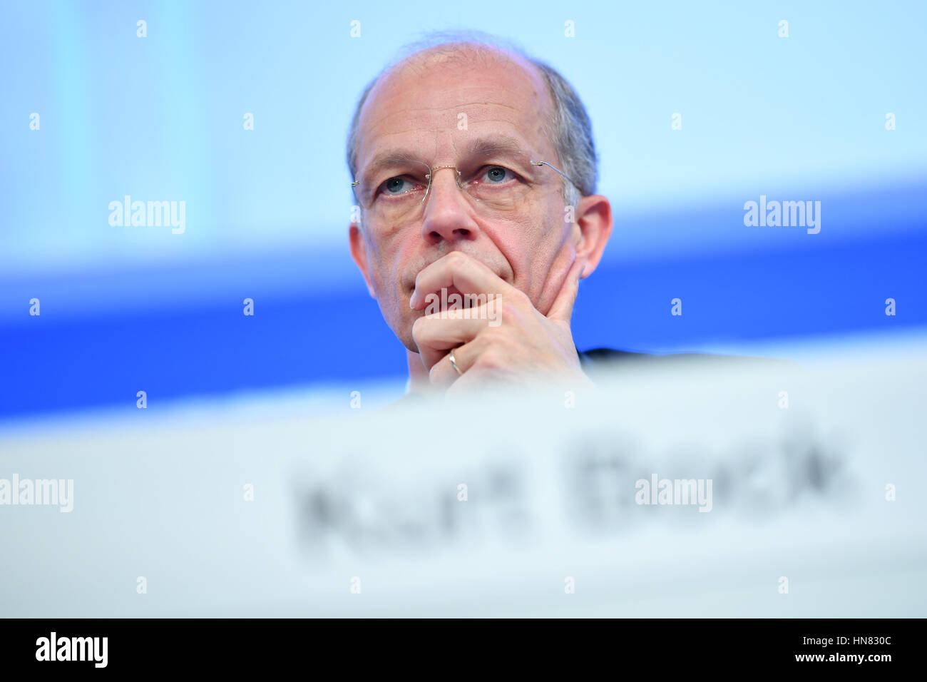 Ludwigshafen, Germany. 27th Oct, 2016. Kurt Bock, Chairman of the ...