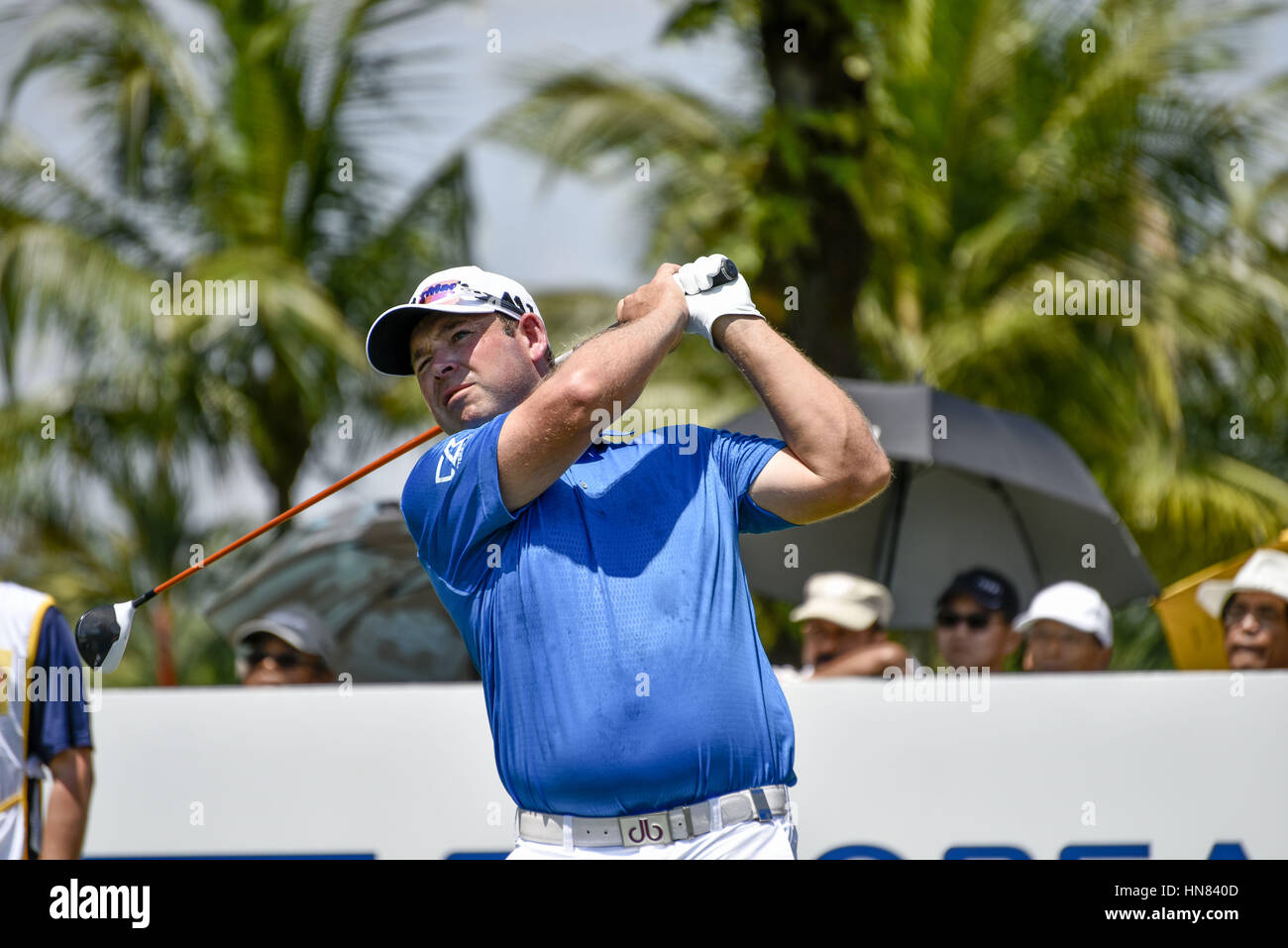 Kuala Lumpur, Malaysia. 9th Feb, 2017. Justin WALTERS of South Africa ...