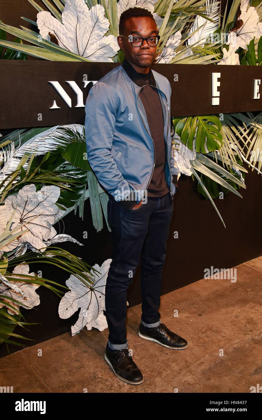 William Jackson Harper at arrivals for E!, ELLE and IMG's New York ...