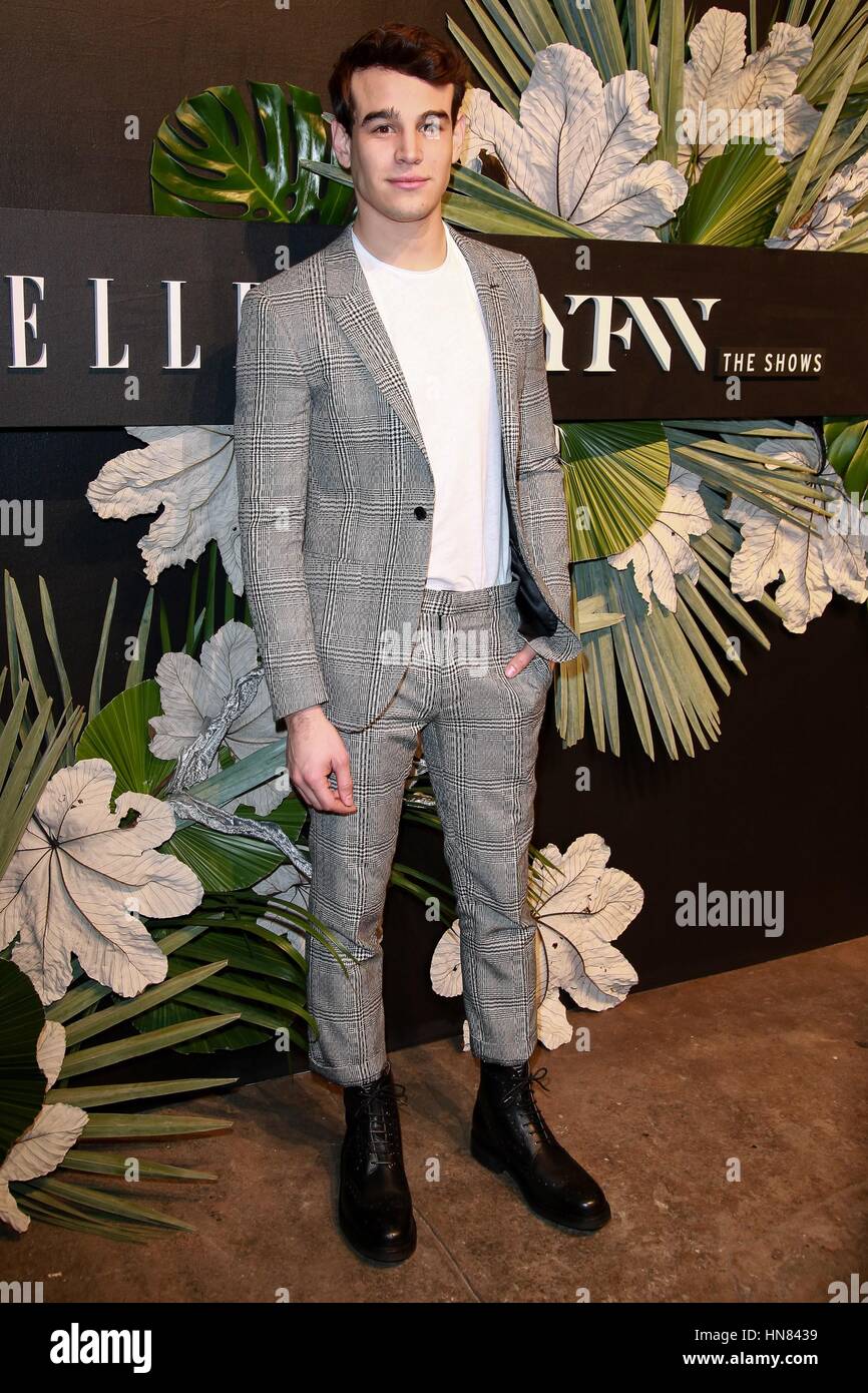 Alberto Rosende at arrivals for E!, ELLE and IMG's New York Fashion ...