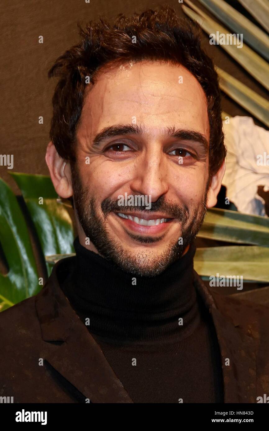 Amir Arison at arrivals for E!, ELLE and IMG's New York Fashion Week ...