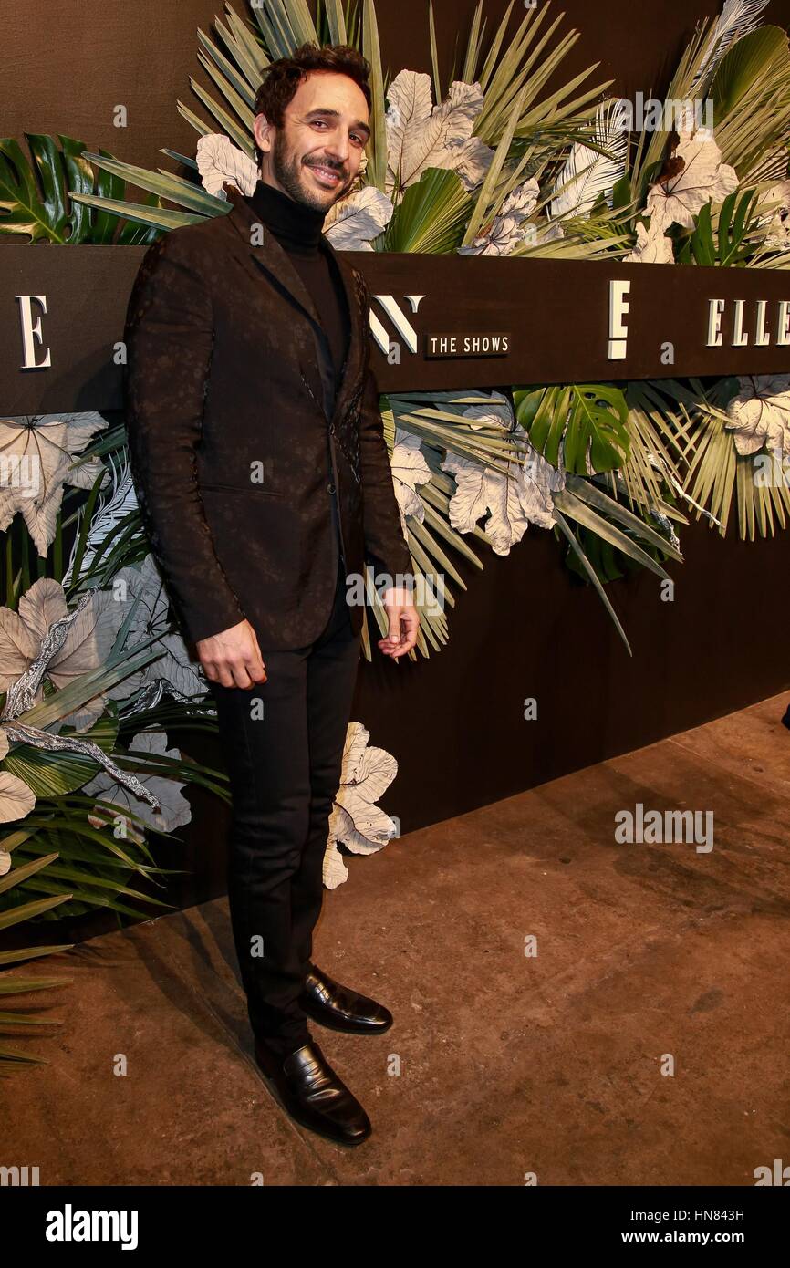 Amir Arison at arrivals for E!, ELLE and IMG's New York Fashion Week ...
