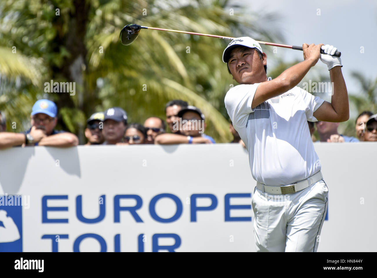Kuala Lumpur, Malaysia. 9th Feb, 2017. Danny CHIA of Malaysia plays a ...