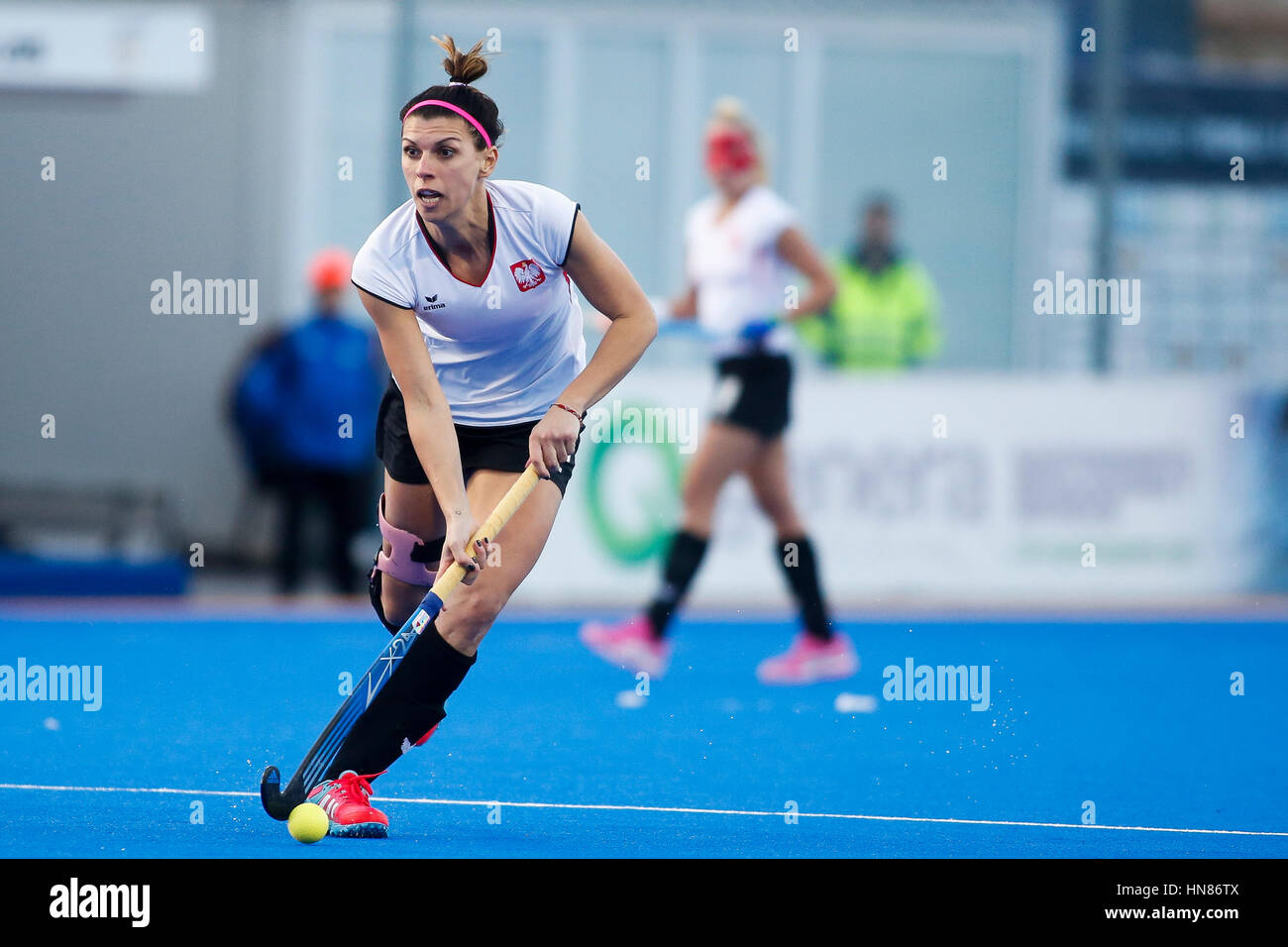 Valencia, Spain. 9th February 2017. Wisniewska during the match between ...