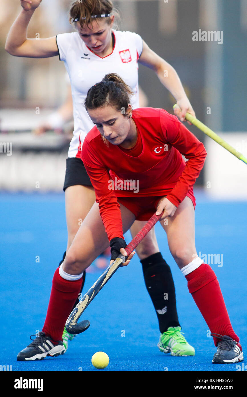 Valencia, Spain. 9th February 2017. Guzelal during the match between ...