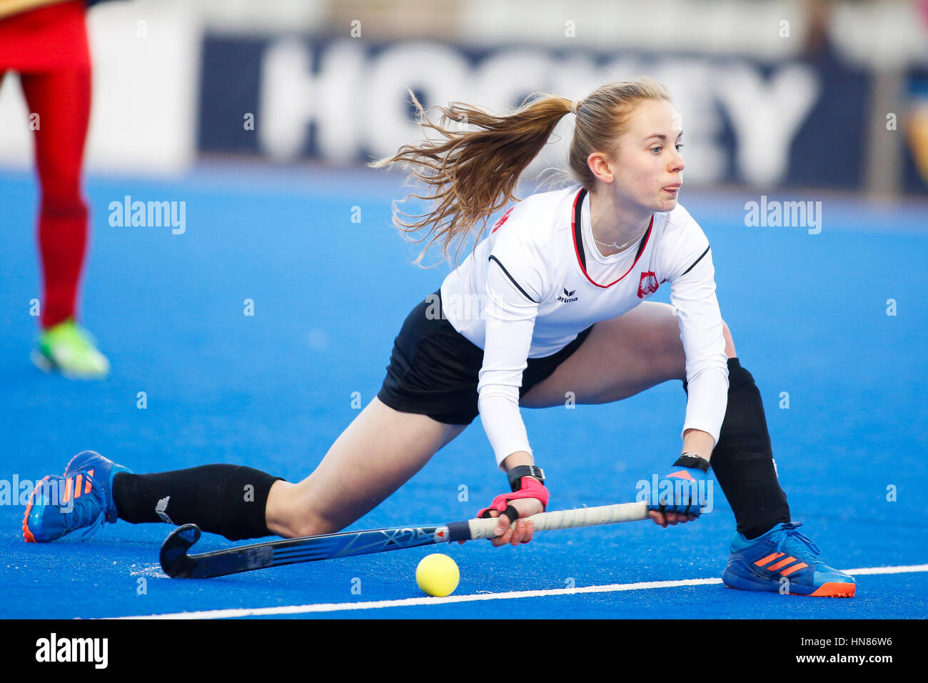 Valencia, Spain. 9th February 2017. Polewczack during the match between ...