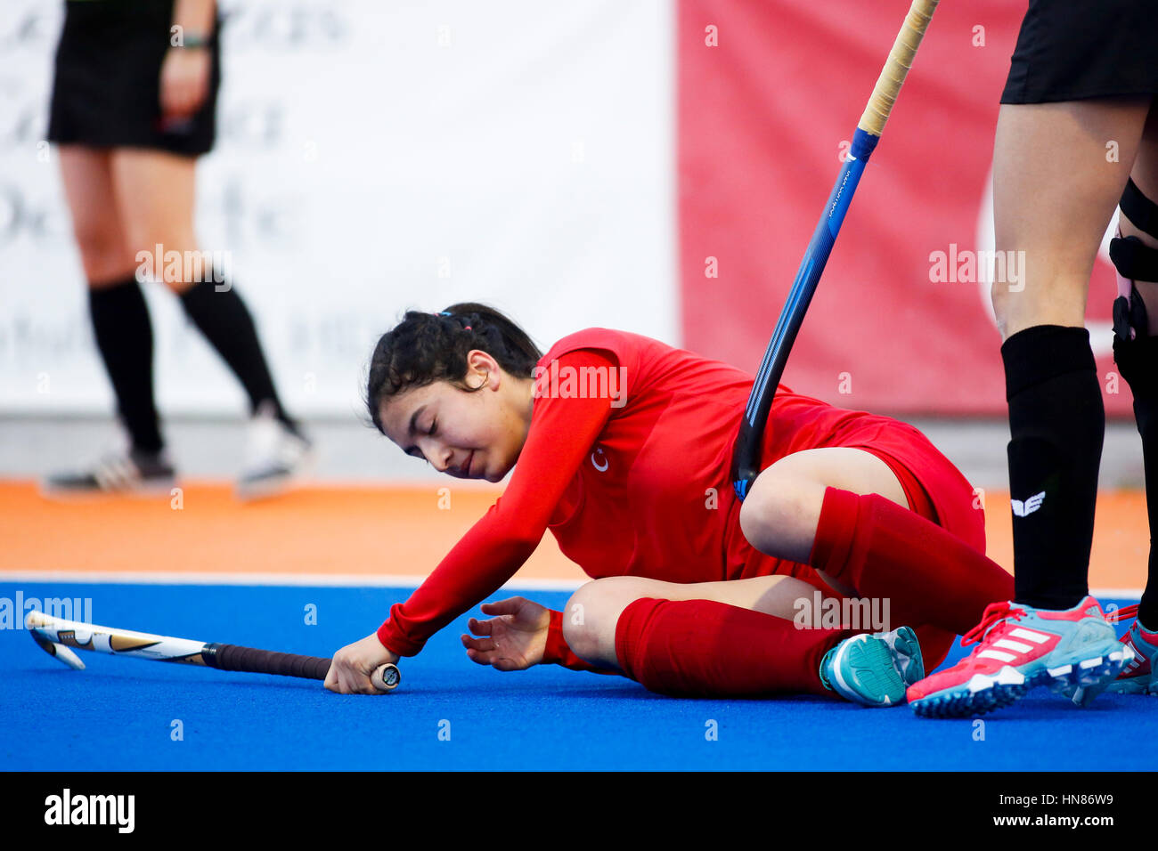 Valencia, Spain. 9th February 2017. Calayir during the match between ...