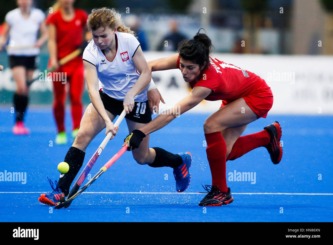 Valencia, Spain. 9th February 2017. Gultekin during the match between ...