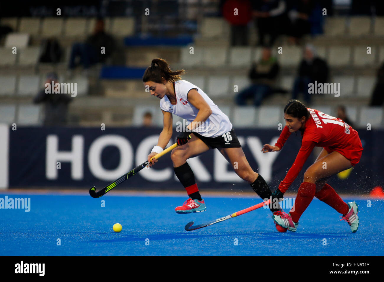 Valencia, Spain. 9th February 2017. Rybacha during the match between ...