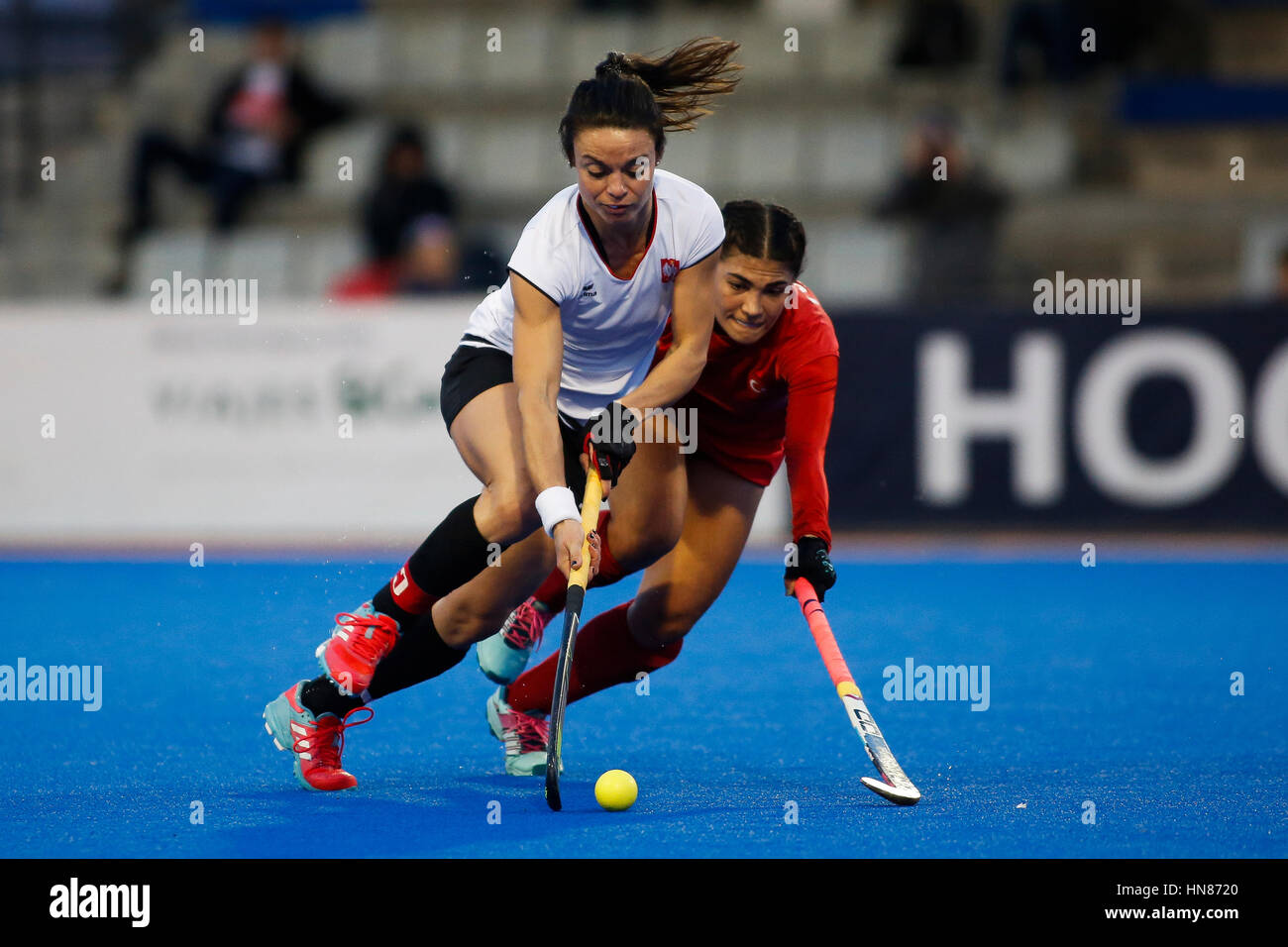 Valencia, Spain. 9th February 2017. Rybacha during the match between ...