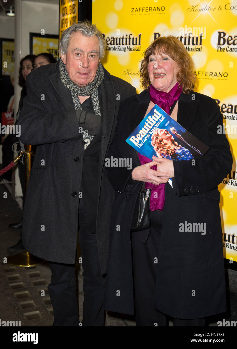 Aldwych, London, UK. 9th February, 2017. Terry Jones attends the Carole ...