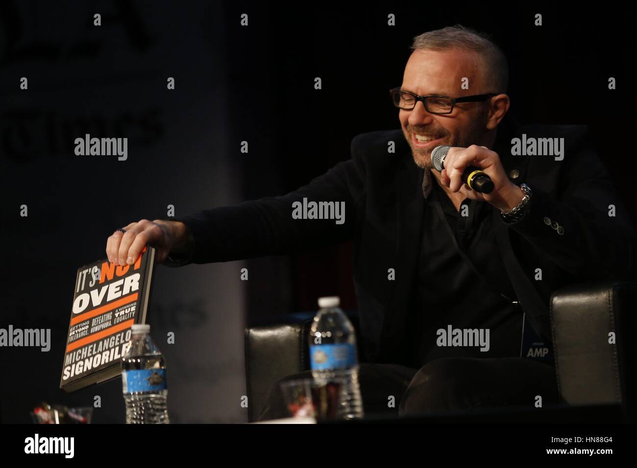 Los Angeles, California, USA. 18th Apr, 2015. Michelangelo Signorile ...