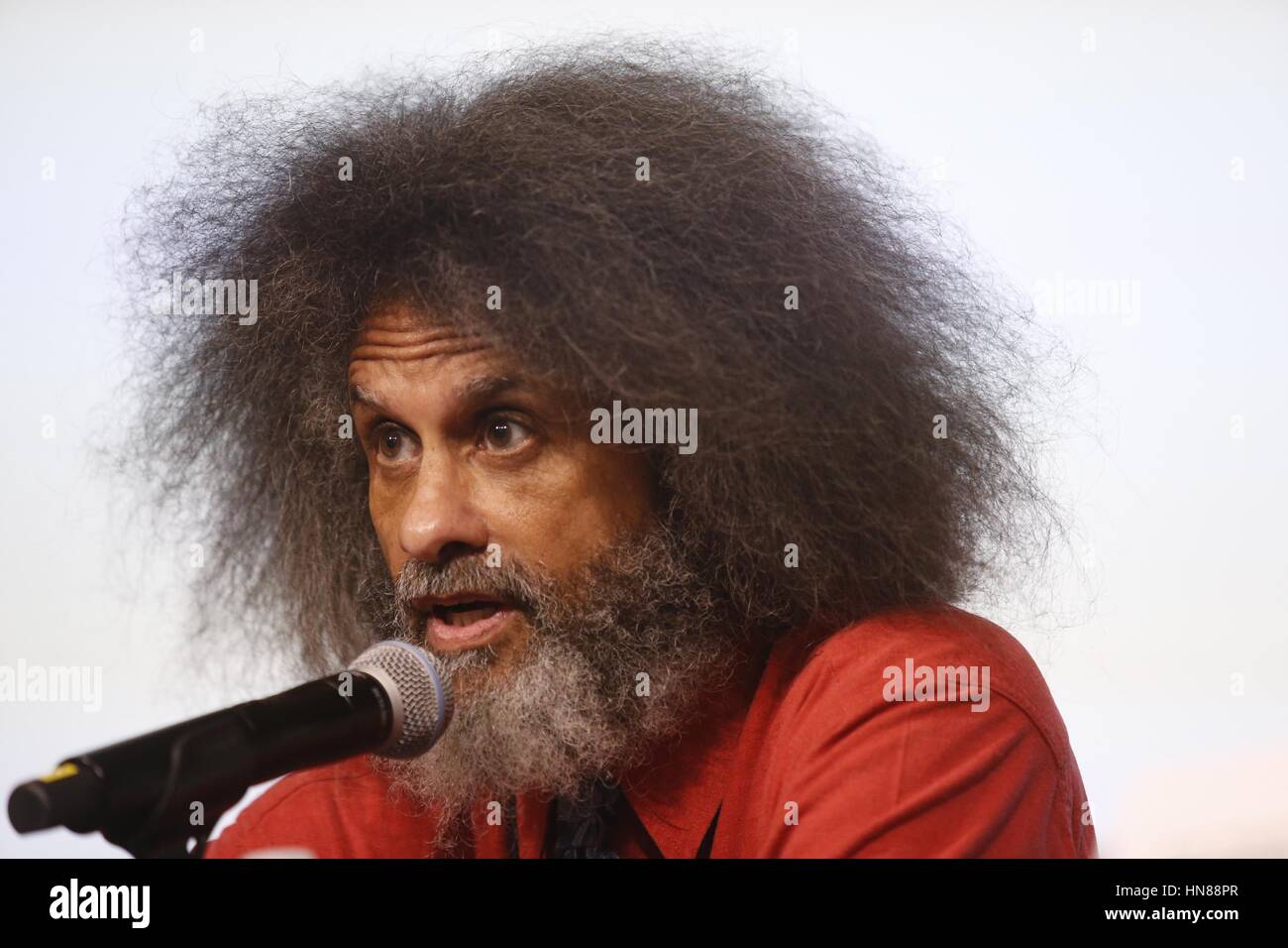 Los Angeles, California, USA. 19th Apr, 2015. Jody David Armour speaks ...