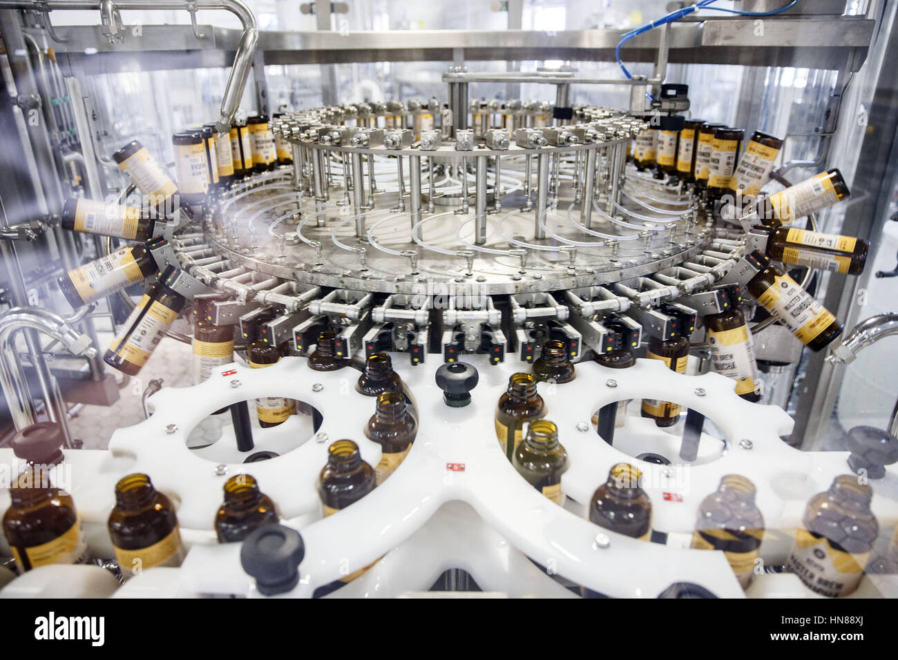 Oxnard, California, USA. 5th Nov, 2015. Kevita Master Brew Kombucha is ...