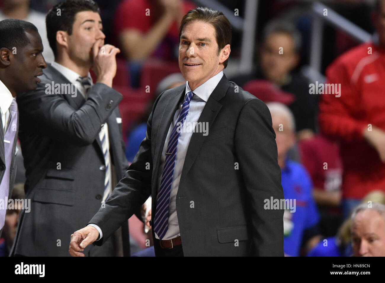 Philadelphia, Pennsylvania, USA. 9th Feb, 2017. Southern Methodist ...