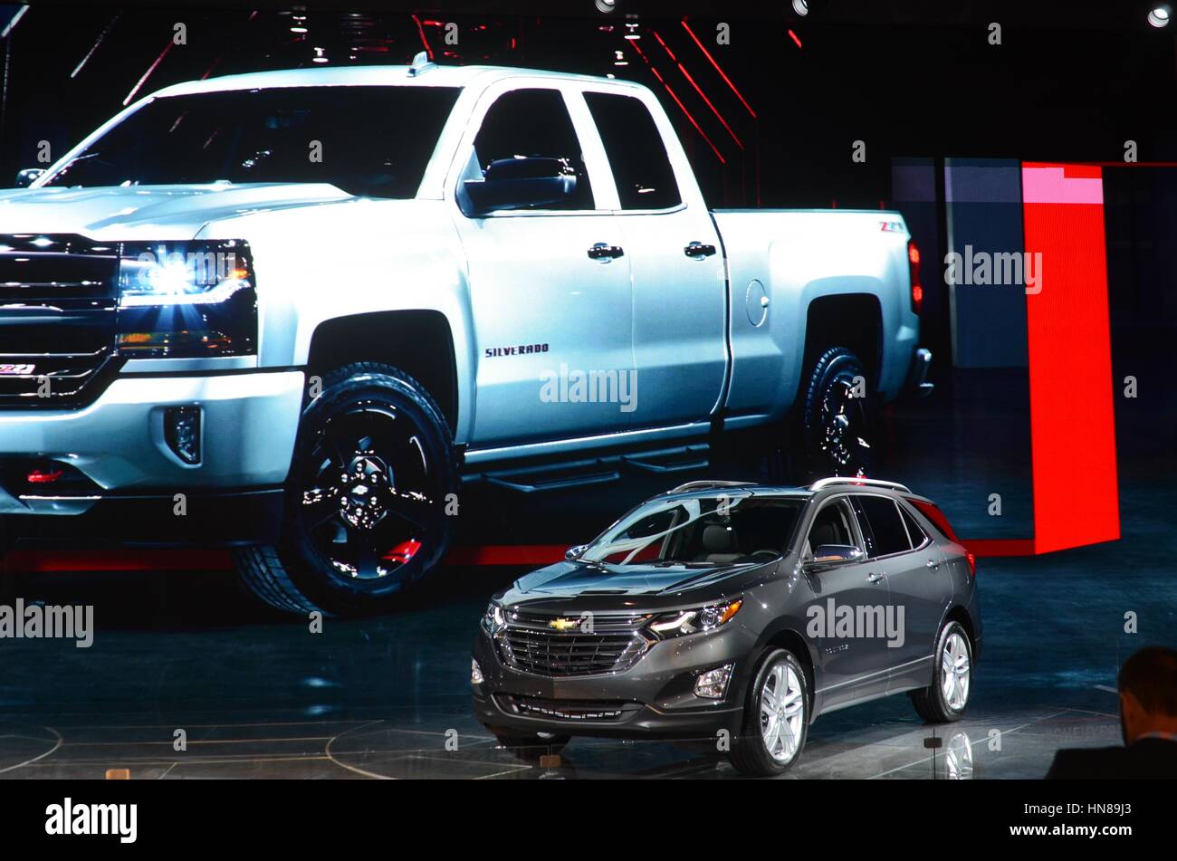 Chicago auto show media preview hi-res stock photography and images - Alamy