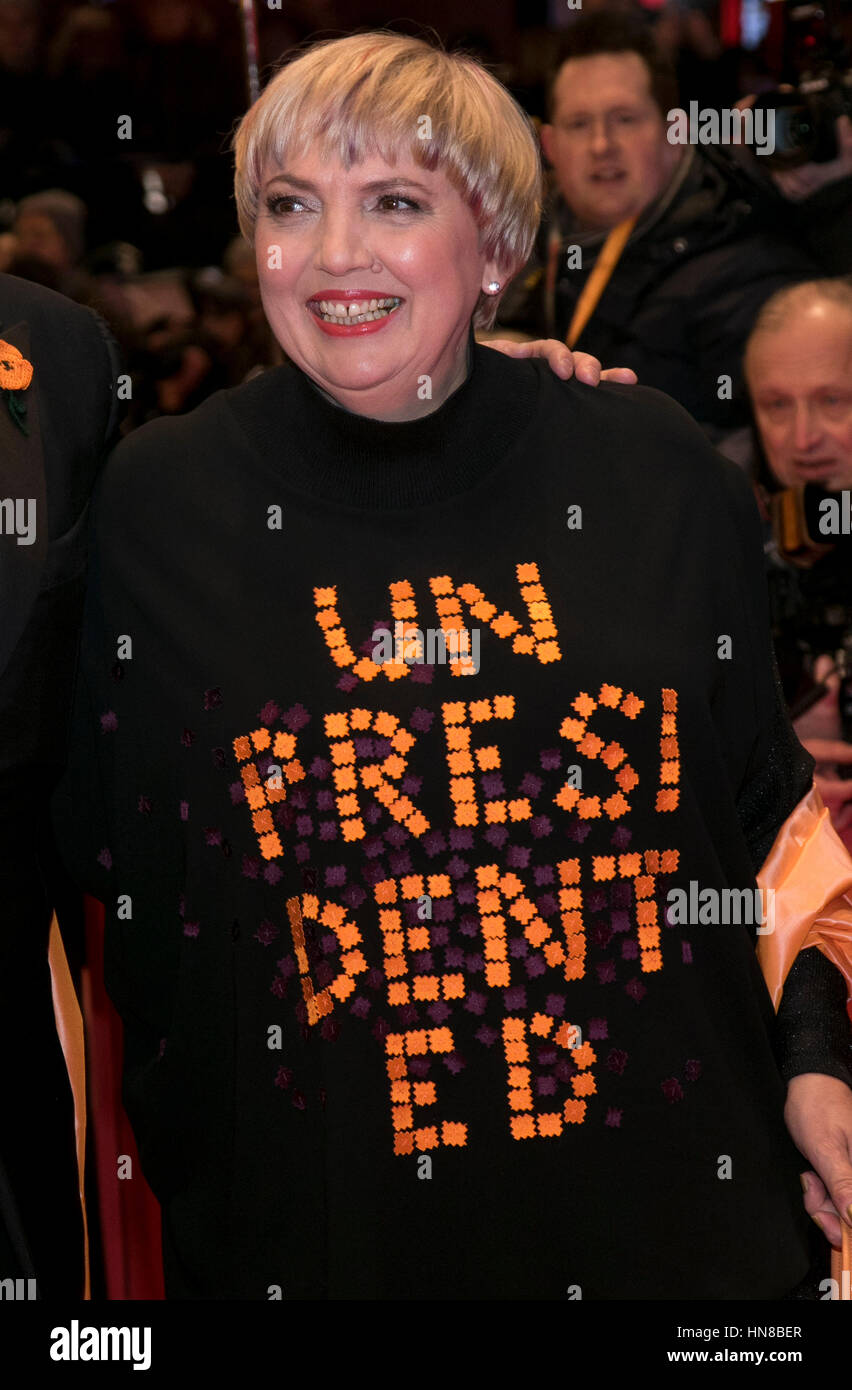 Berlin, Germany. 09th Feb, 2017. Politician Claudia Roth arrives at the ...