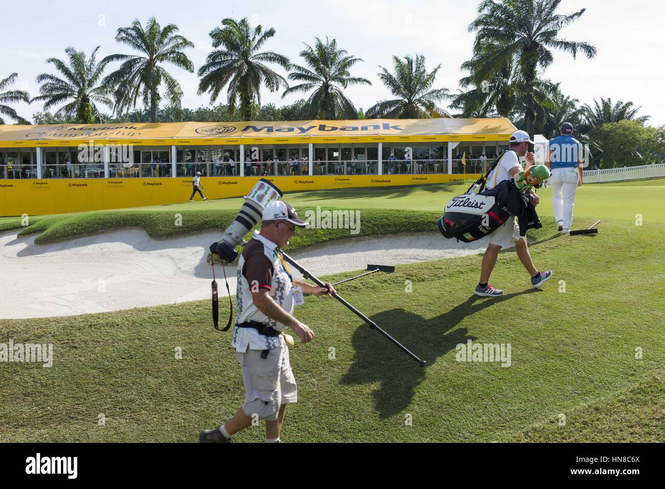 Kuala Lumpur, MALAYSIA. 10th Feb, 2017. Paul DUNNE of Ireland plays a ...