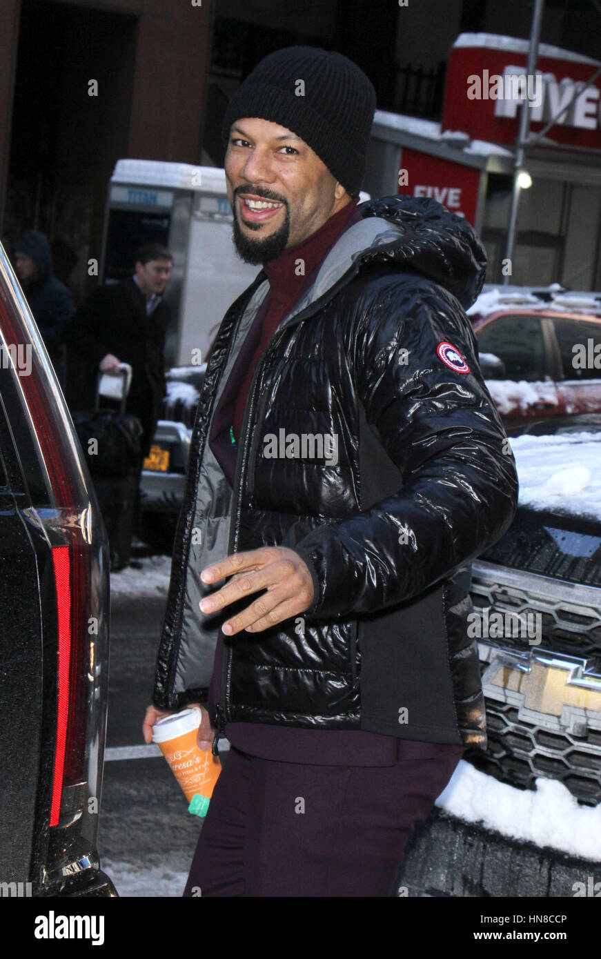 New York, NY, USA. 10th Feb, 2017. Common at NBC's Today Show promoting ...