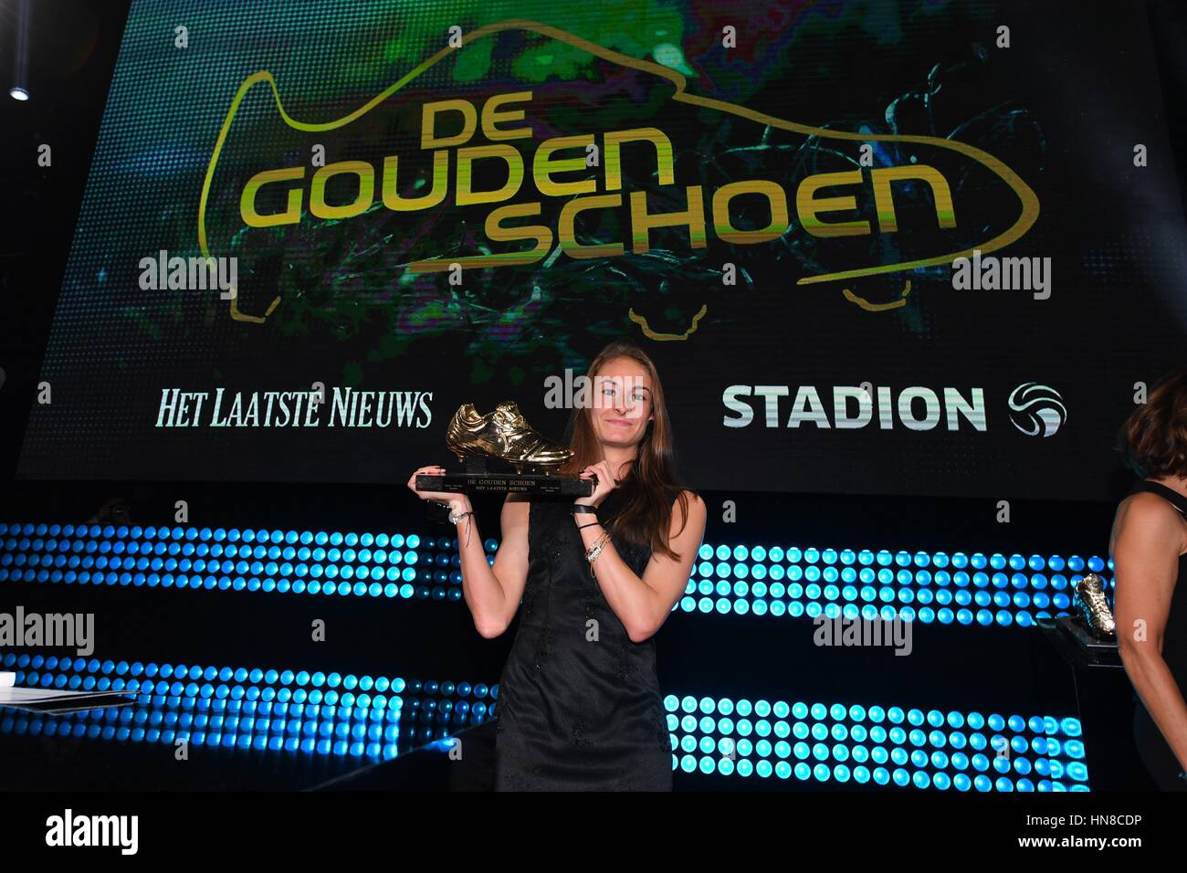 LINT, BELGIUM - FEBRUARY 8 : Tessa Wullaert of the red flames pictured ...